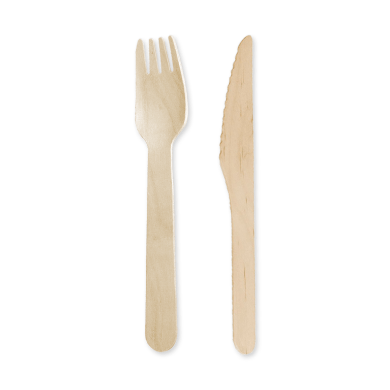 Kit de couverts bois 2/1 | Ecopack Concept